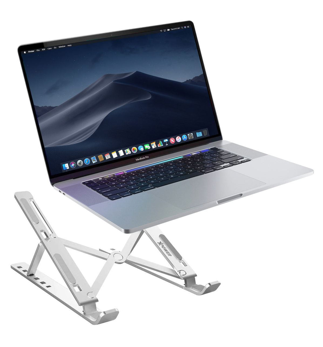 XPower LS2 Foldable Laptop Stand/ 多角度鋁合金手提電腦架 – Chill Point Digital